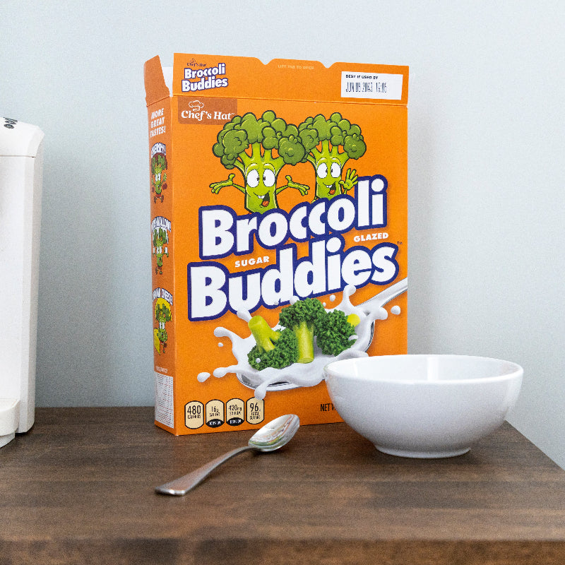 Broccoli Bites | Funny Cereal Boxes | Prank-O