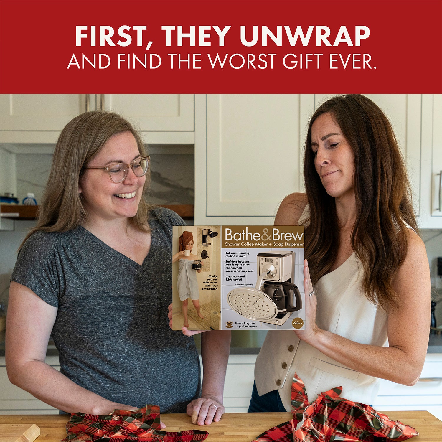 Hilarious Gift Box: Bathe and Brew | Prank-O