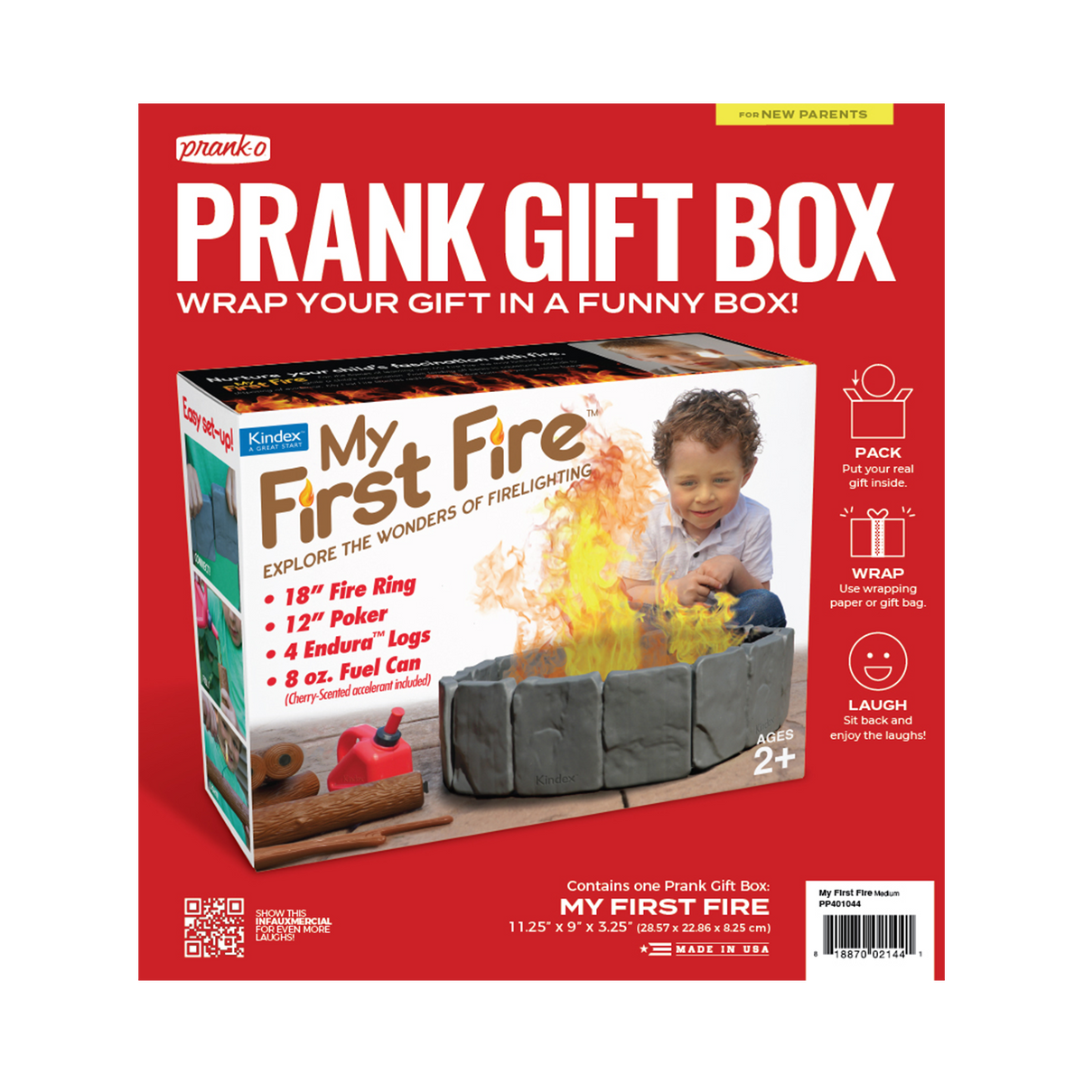 My First Fire Gift Box | Funny Gifts for Parents | Prank-O