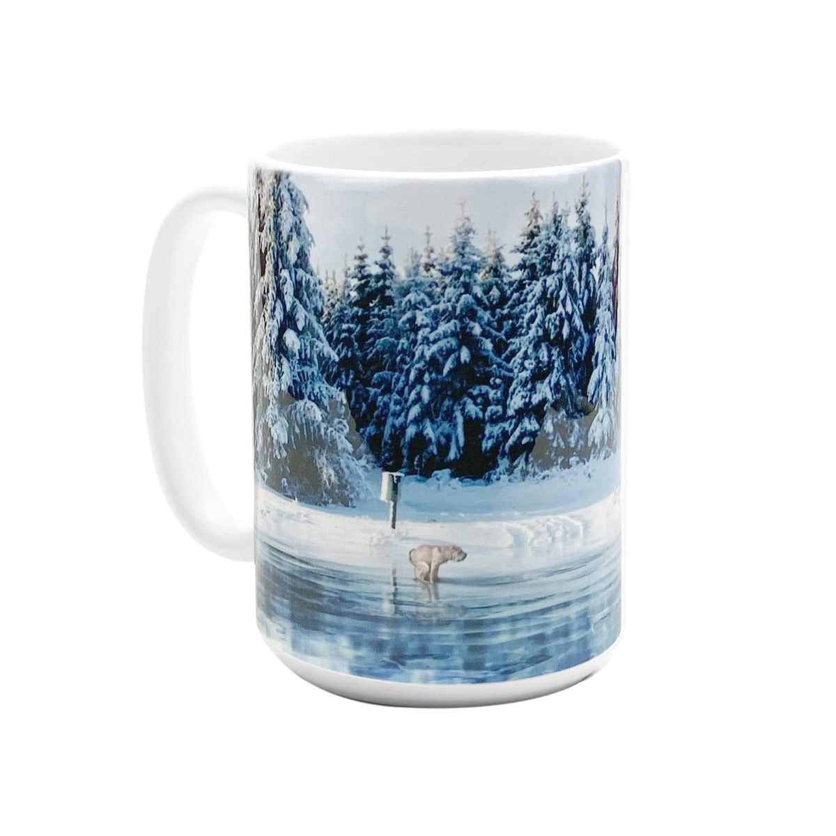 When Nature Calls in Winter | Funny Coffee Mug | Prank-O