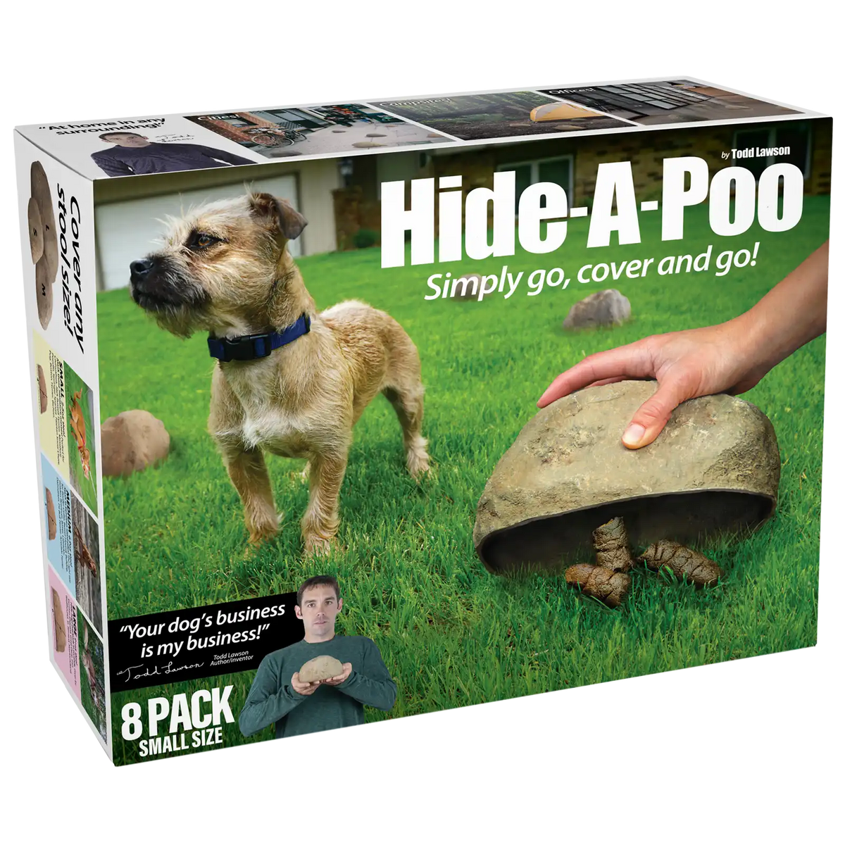 Hide-A-Poo | Funny Gift Boxes for Pet Lovers | Prank-O
