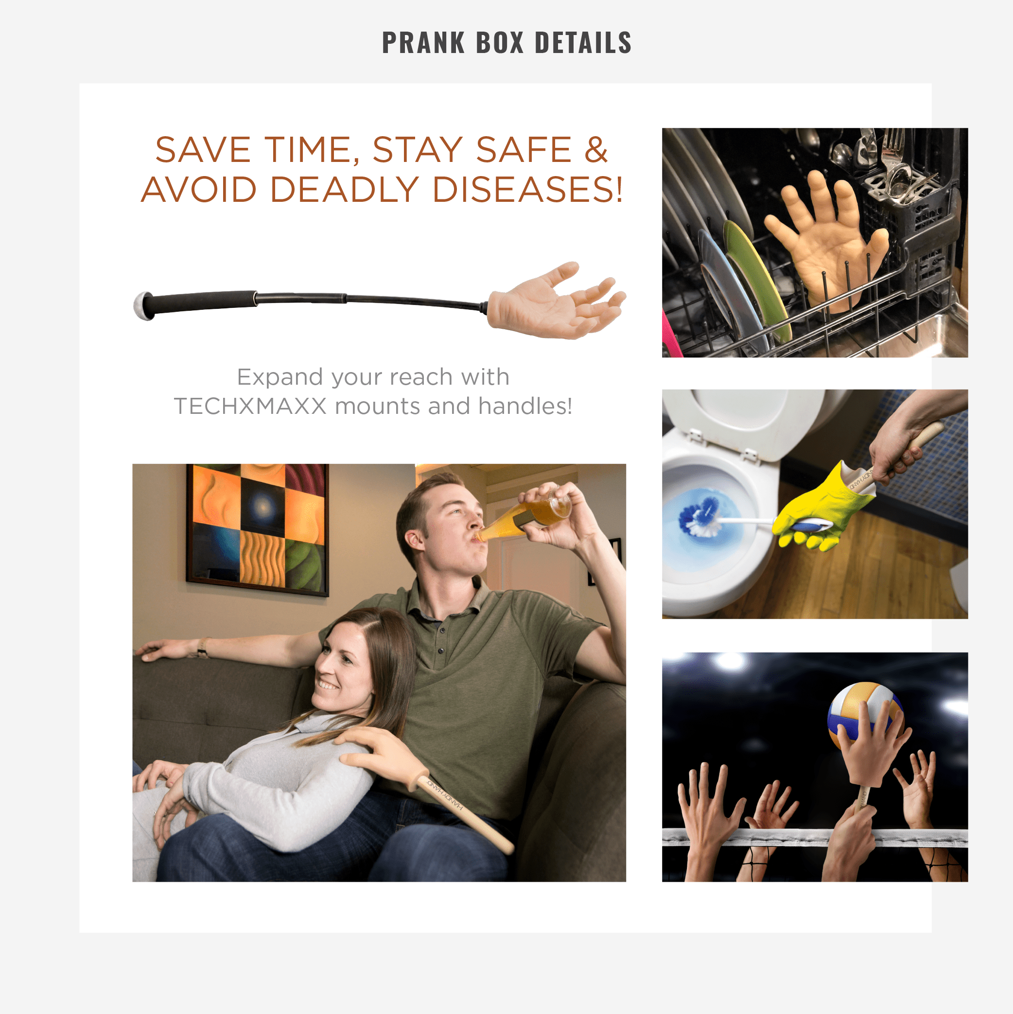 Handy Hand | Funny Gift Boxes | Prank-O