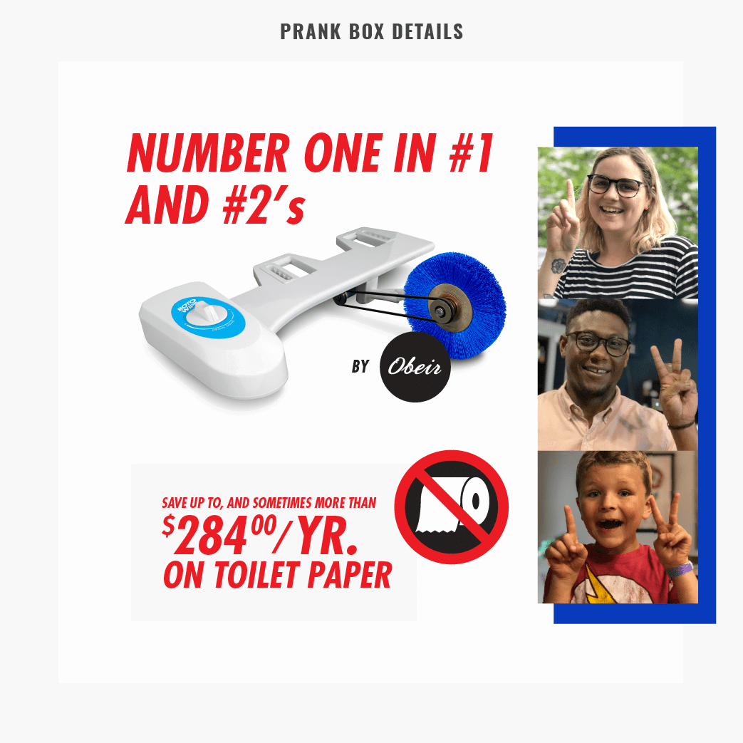 Rotowipe | Funny Gift Boxes | Prank-O